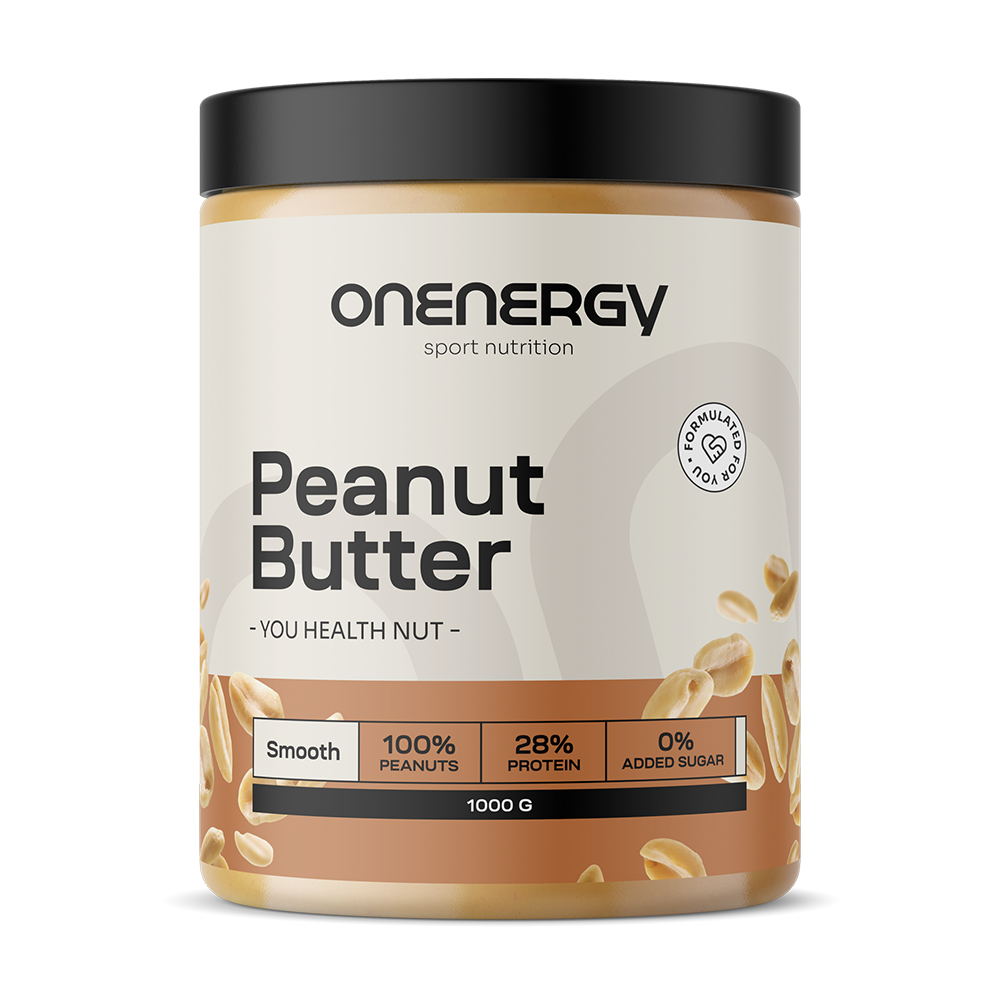 Namaz od kikirikija – glatki, 1000 g - OnEnergy.hr